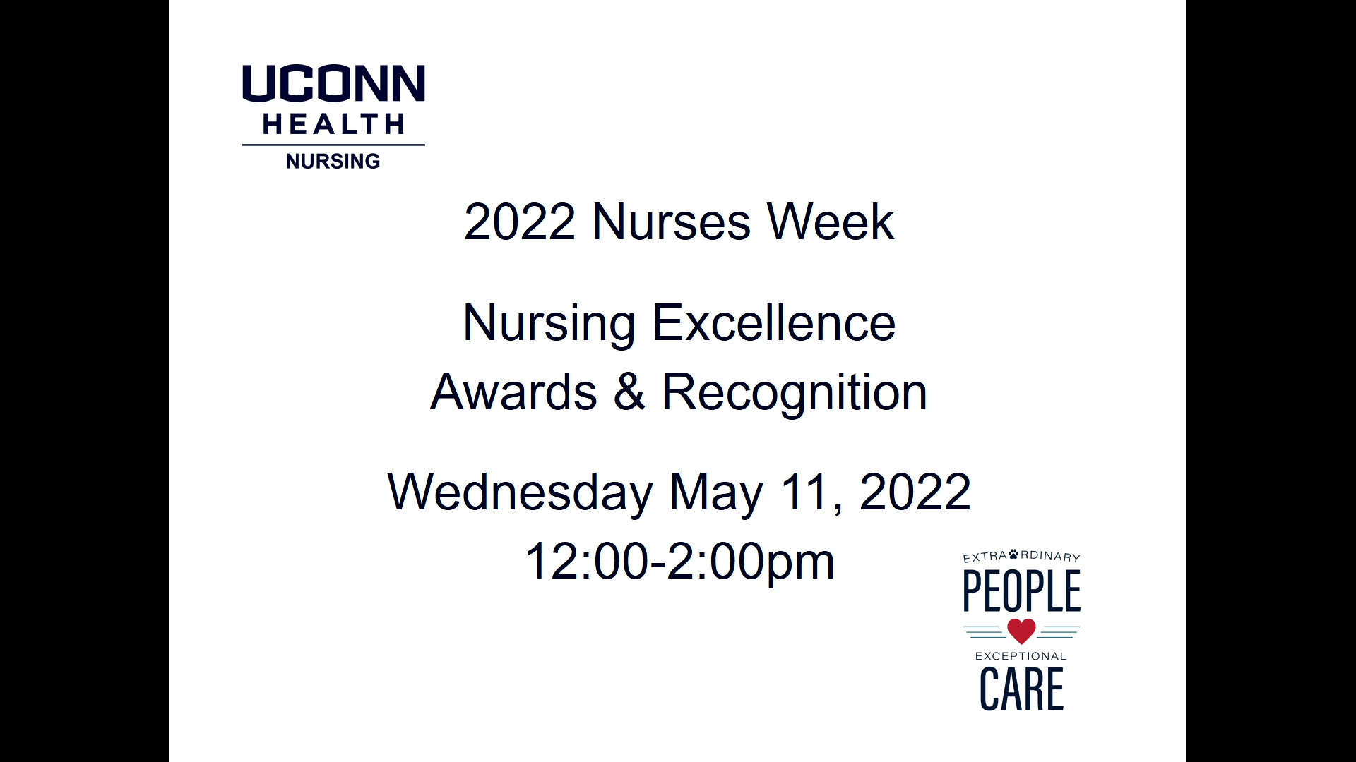 2022 Nurses Week Nursing Excellence Awards & Recognition 5/11/2022