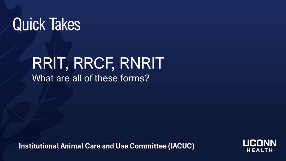 RRIT, RRCF, RNRIT - 1/24/2024